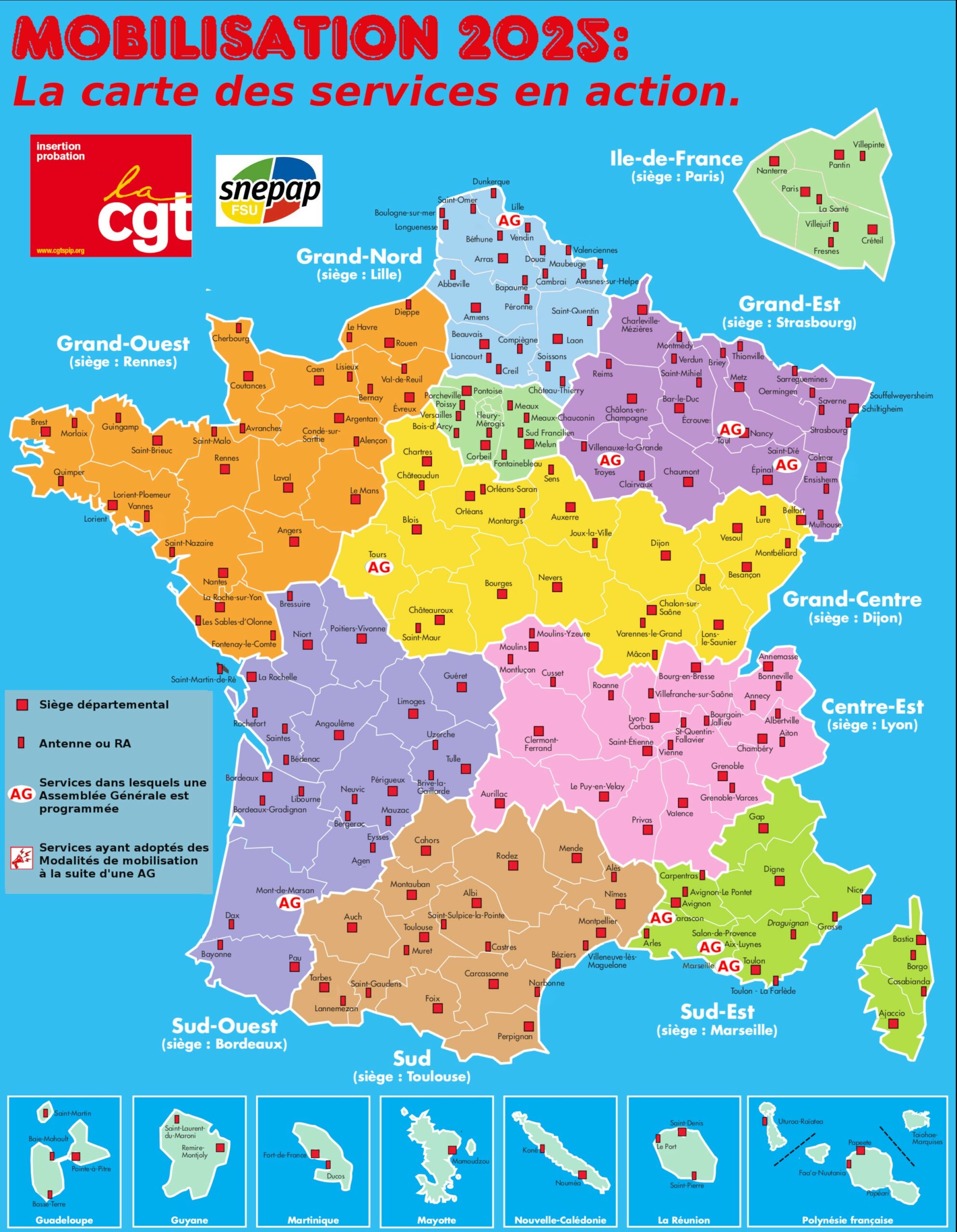carte spip mobilisation 2025 vierge – CGT insertion probation