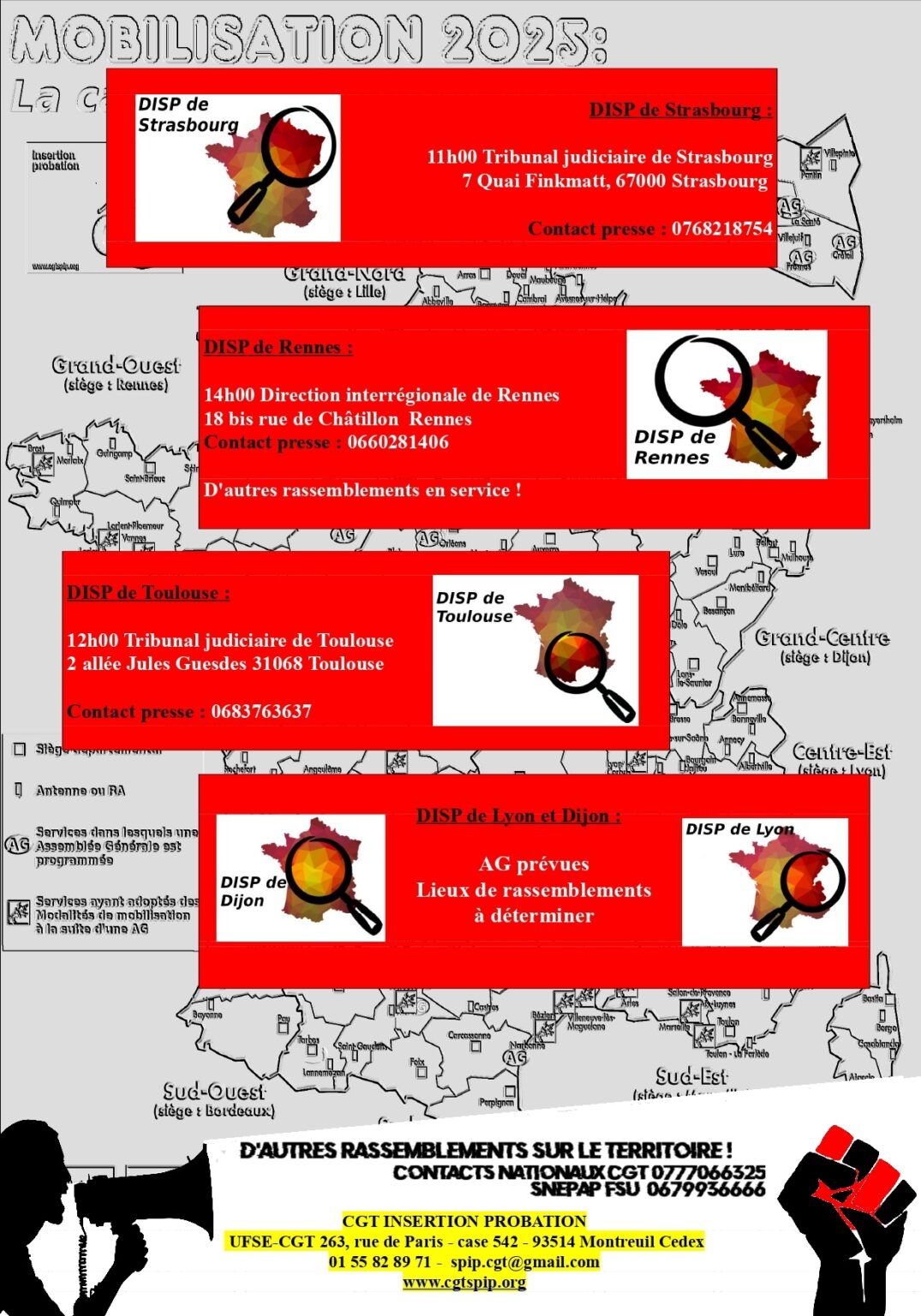 MOBILISATION 2025 – CGT insertion probation